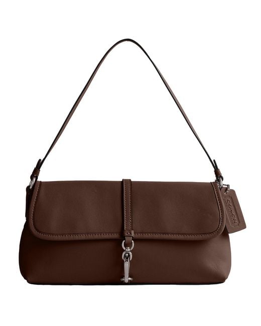 COACH Hamptons Bag in Brown | Lyst