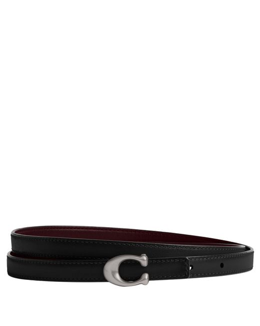 COACH 13mm Sculpted C Reversible Belt In Refined Leather | Lyst
