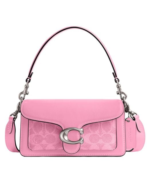 COACH Tabby Shoulder Bag 20 in Pink | Lyst