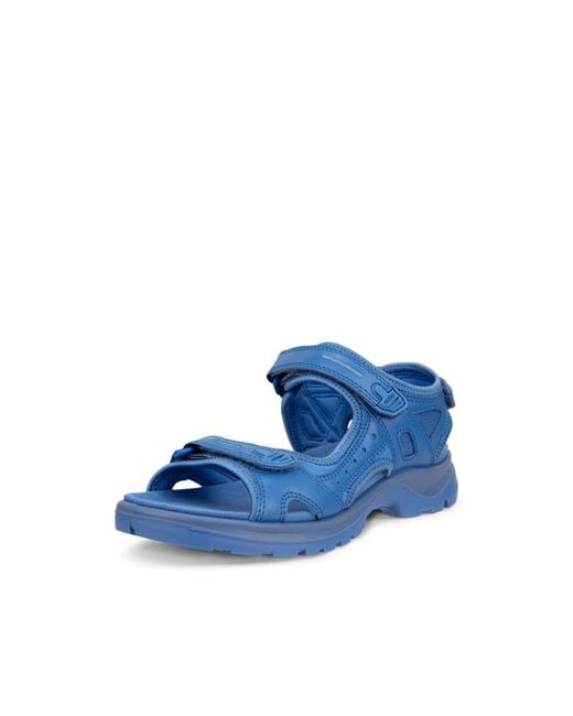 Ecco Yucatan Sport Sandal in Blue | Lyst