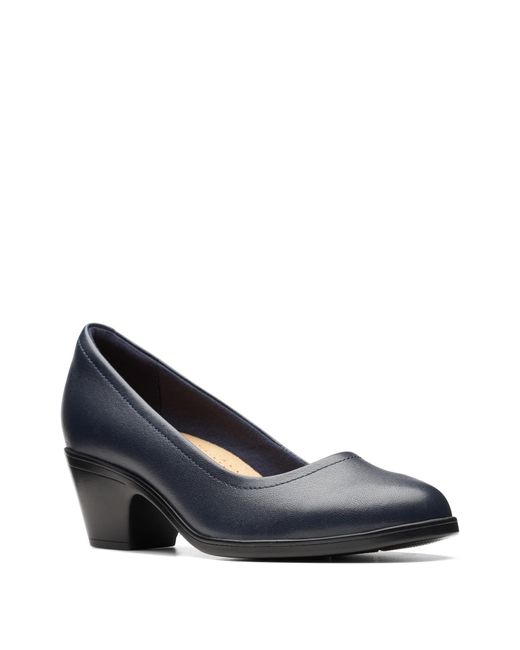 Clarks Emily 2 Ruby Pump in Blue | Lyst