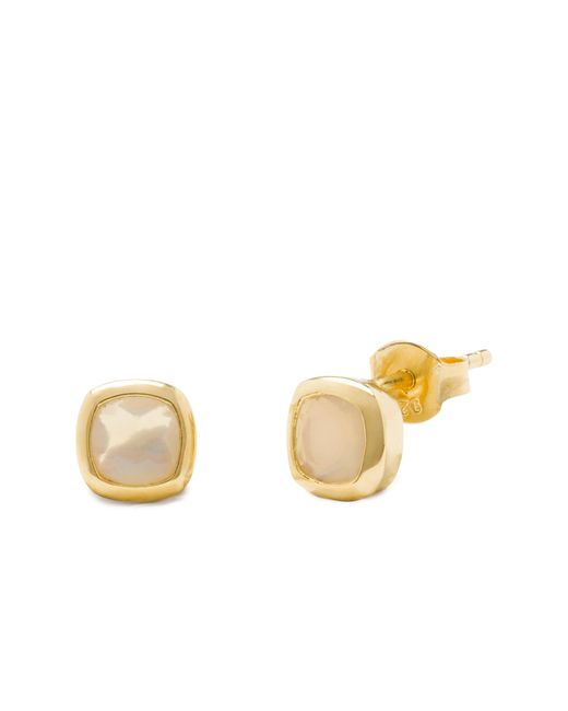 Kate Spade Time To Shine Gem Studs in Metallic | Lyst