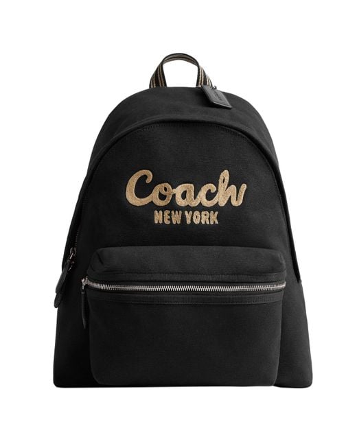 COACH Cargo Backpack in Black | Lyst