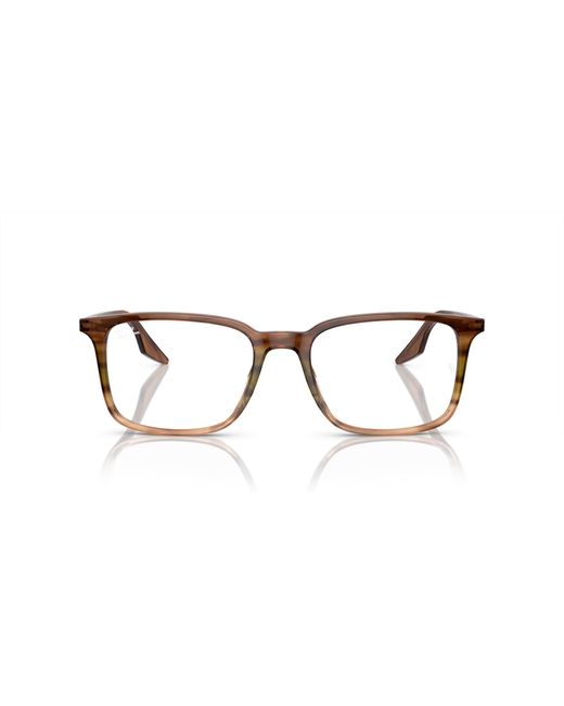 Ray-Ban Rx5421f Low Bridge Fit Prescription Eyewear Frames in Black | Lyst