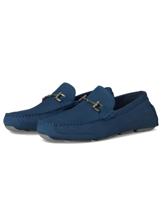 Cole Haan Wyatt Bit Drivers in Blue for Men | Lyst