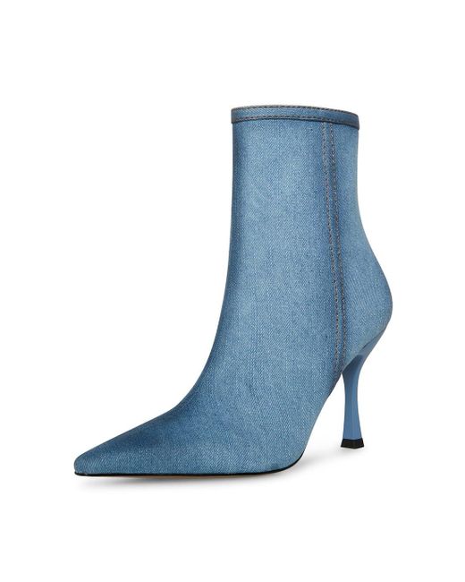 Steve Madden Brecken Ankle Boot In Blue Lyst