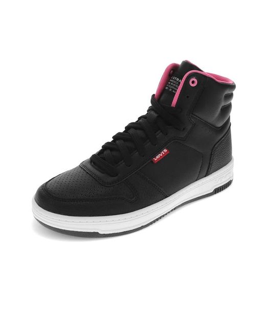 Levi's Drive Hi Sneaker in Black | Lyst