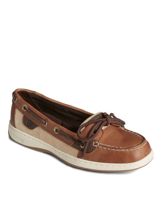Sperry Top-Sider Angelfish Boat Shoe in Brown | Lyst