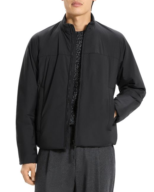 Theory Layering Jacket In Motion Nylon in Black for Men | Lyst