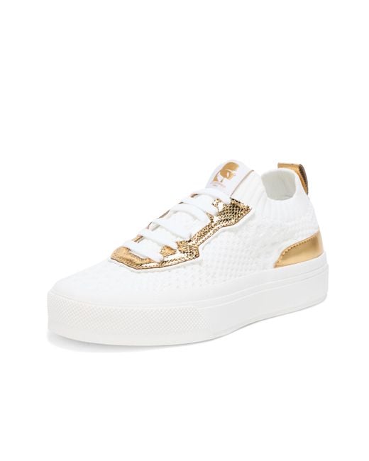 Karl Lagerfeld Paris Gabby Slip On Sneaker In White Lyst