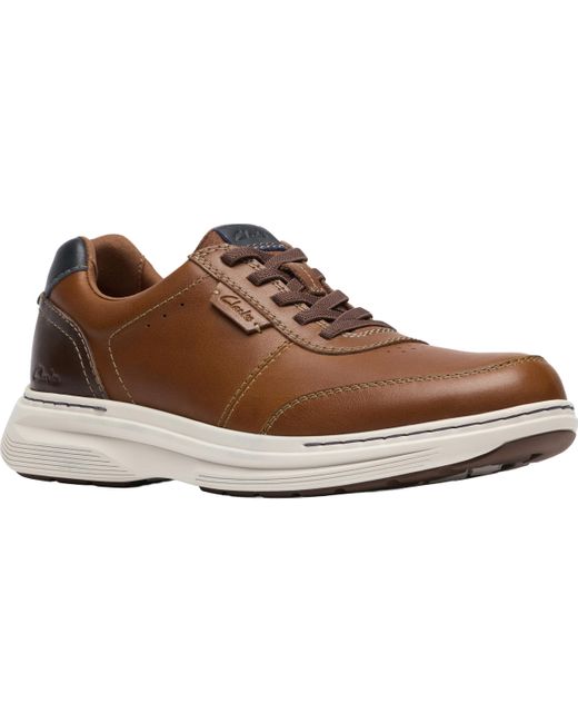 Clarks Craftwell Lace Oxford Sneaker in Brown for Men | Lyst