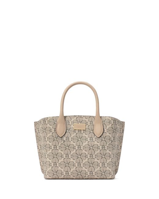 Kate Spade Suite Spade Flower Coated Canvas Large Work Tote | Lyst