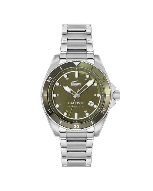 Lacoste Mainsail Automatic Watch in Metallic for Men | Lyst