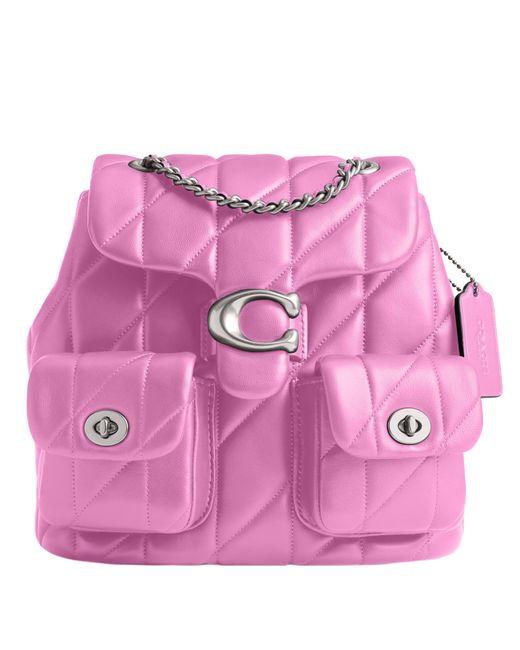COACH Tabby Backpack in Pink | Lyst