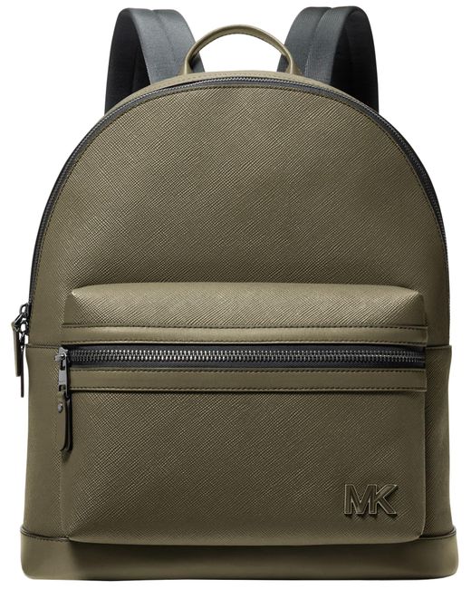 Michael Kors Edison Dome Backpack in Green | Lyst