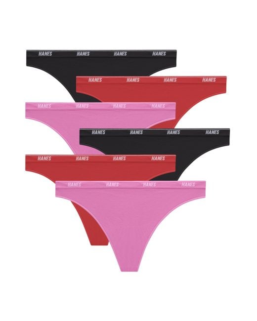 Hanes Moves Underwear in Red | Lyst