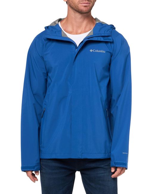 Columbia Earth Explorer Ii Shell in Blue for Men | Lyst UK