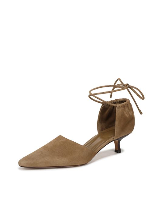 Vince S Sarai Pump Sahara Brown Suede 7.5 M | Lyst