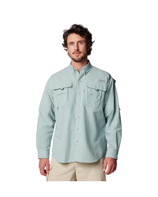 Columbia S Pfg Bahama Ii Long Sleeve Fishing Shirt in Blue for Men ...