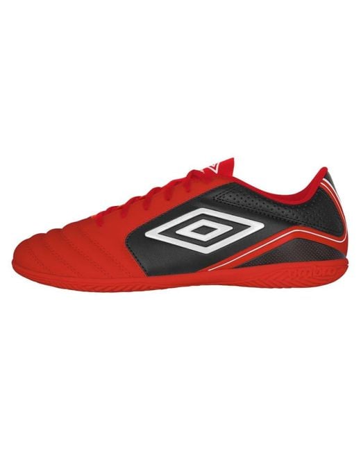 Umbro Classico 12 Indoor Soccer Shoe in Red for Men | Lyst