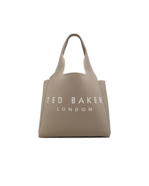 Ted Baker Nora Tote Bag in Gray | Lyst