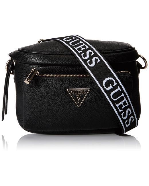 Guess Power Play Mini Sling Tragetasche in Schwarz | Lyst DE