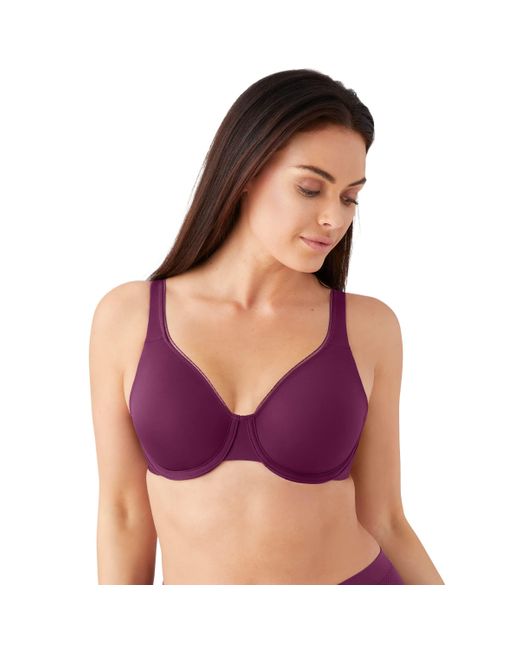Wacoal Plus Size High Standards Underwire Bra In Purple Lyst