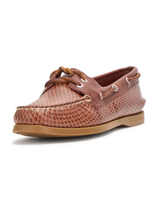 Sperry Top-Sider S Shoes A/o 2-eye Seasonal Boat Shoe in Pink | Lyst