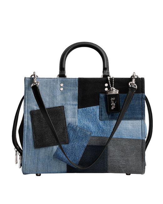 COACH Rogue Bag Patchwork in Black | Lyst