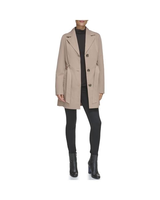 Kenneth Cole Outerwear Coat,khaki,small in Natural | Lyst