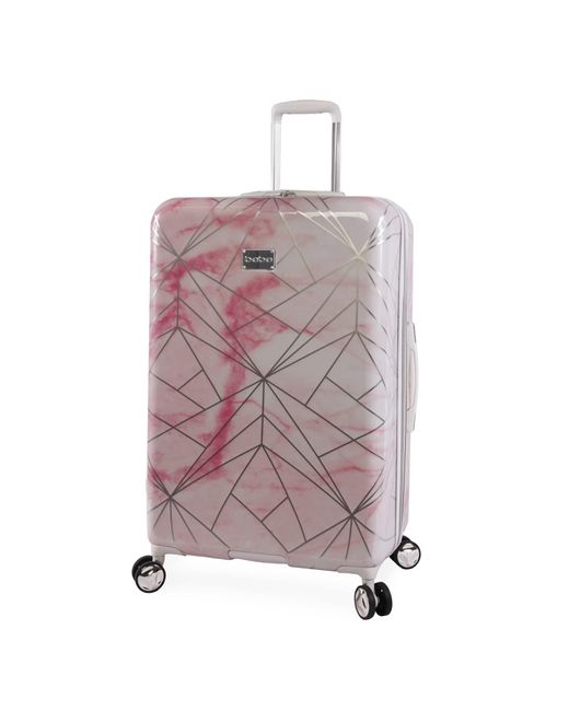 Bebe Luggage Alana 29" Hardside Check In in Pink Marble (Pink) - Lyst