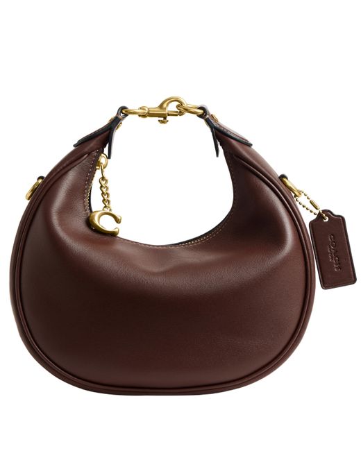 COACH Jonie Bag 22 In Glovetanned Leather in Brown | Lyst
