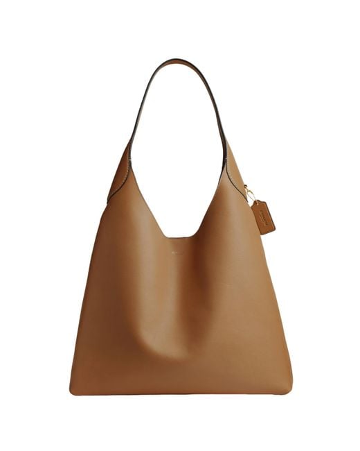 COACH Brooklyn Shoulder Bag 39 in Brown | Lyst