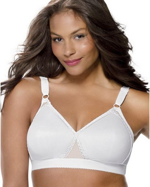 Playtex Cross Your Heart Lightly Lined Seamless Soft Cup Bra Us0655 In