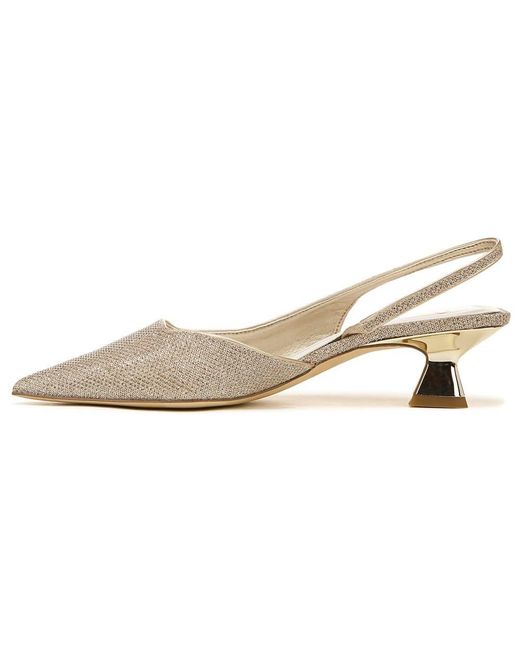 Franco Sarto Sarto S Devin Pointed Toe Kitten Heel Slingback Pump ...