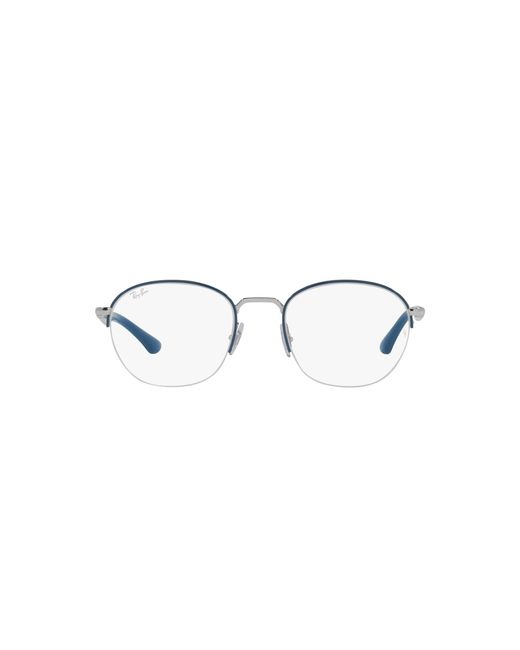 Ray-Ban Rx6487 Square Prescription Eyewear Frames in Black | Lyst