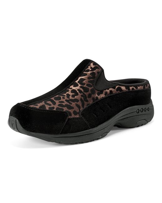 Easy Spirit Traveltime770 Leopard in Black | Lyst