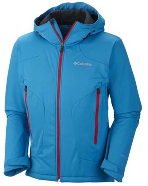 Columbia Sportswear Zonafied Softshell Jacket in Blue for Men | Lyst
