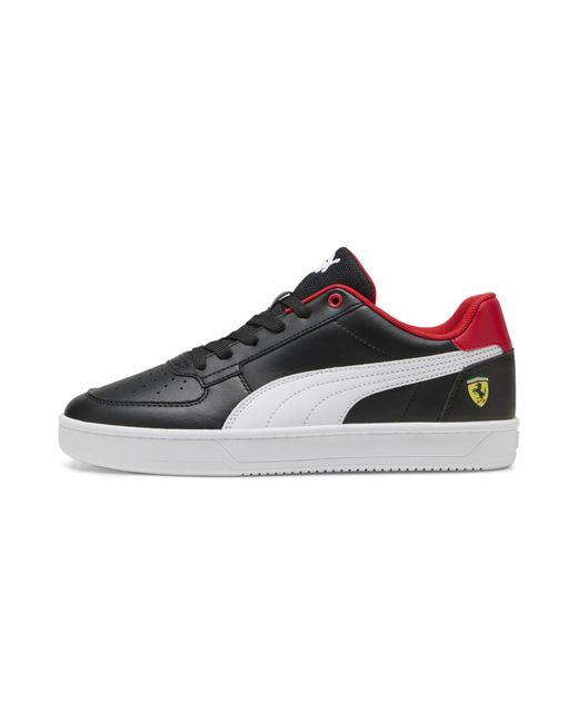 PUMA Scuderia Ferrari Caven 2.0 Sneaker Black White for Men | Lyst UK