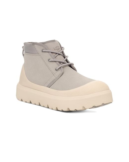 UGG Neumel Weather Hyrbrid Seal Birch Boots in Black for Men Lyst