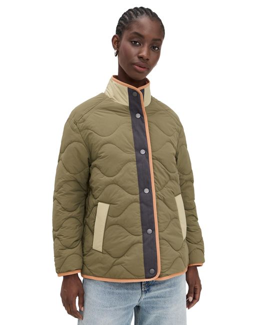 UGG Jazlyn Quilted Jacket in Green | Lyst
