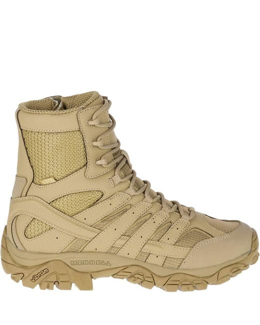 Merrell Moab 2 Mid 8" Tactical Waterproof Military Boot in Brown for ...