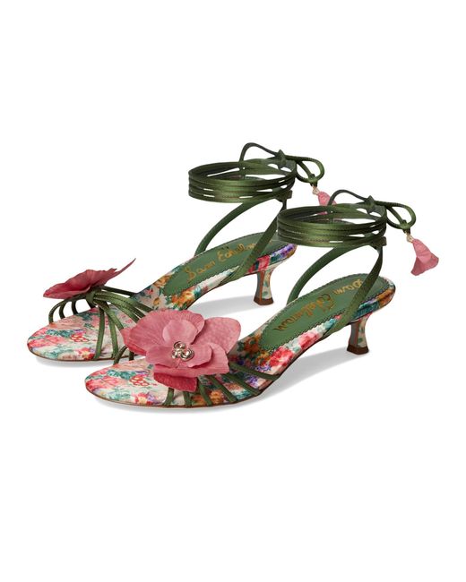 Sam Edelman Carla Sandals in Green | Lyst