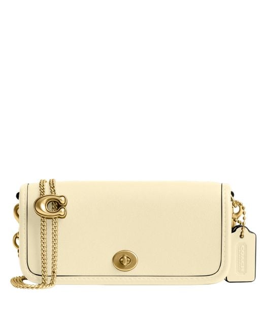 COACH Dinky Bag 14 in Natural | Lyst