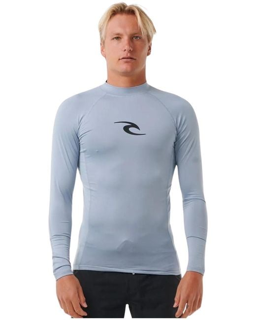 Rip Curl Standard Waves Upf 50 Performance Long Sleeve Rashguard in ...