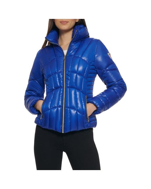 Guess Fall, Puffer, Quilted Jackets For , Indigo, Small in Blue | Lyst