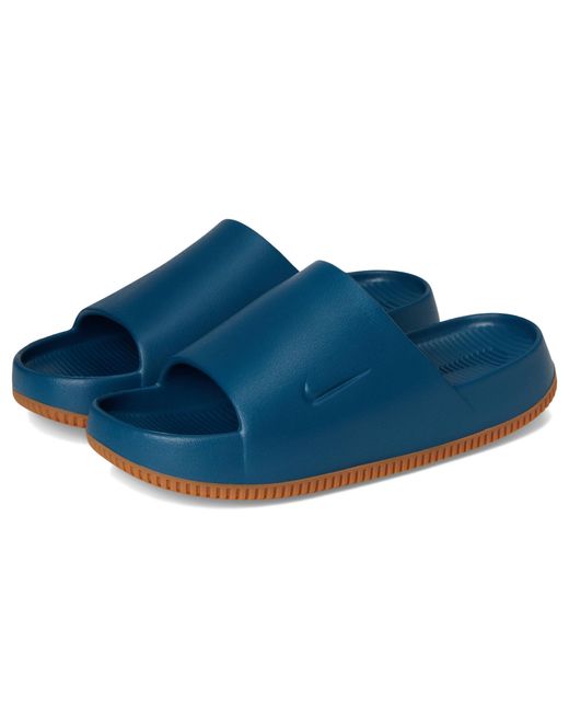Nike Calm Slide Sandal in Blue for Men | Lyst UK