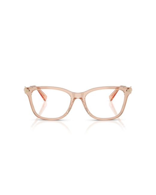 COACH Hc6176f Low Bridge Fit Rectangular Prescription Eyewear Frames in ...
