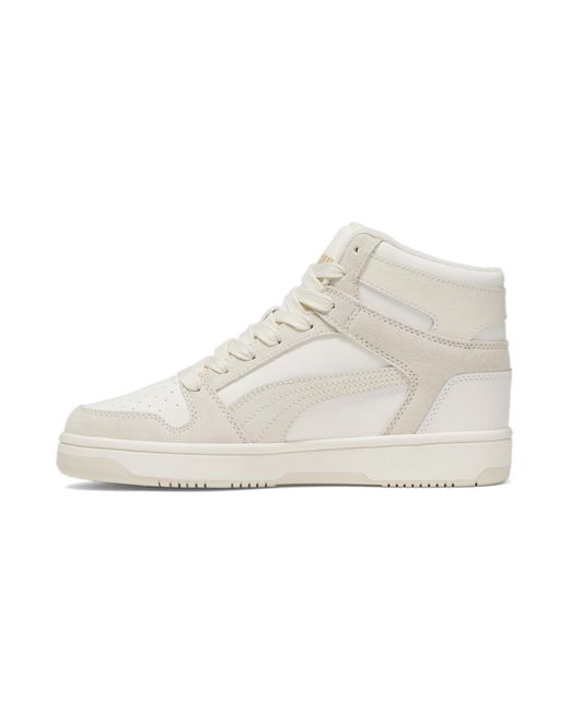 PUMA Rebound Layup Marshmallow Sneaker in White | Lyst