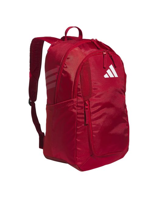 adidas Stadium 4.0 Team Sports Backpack in Red | Lyst